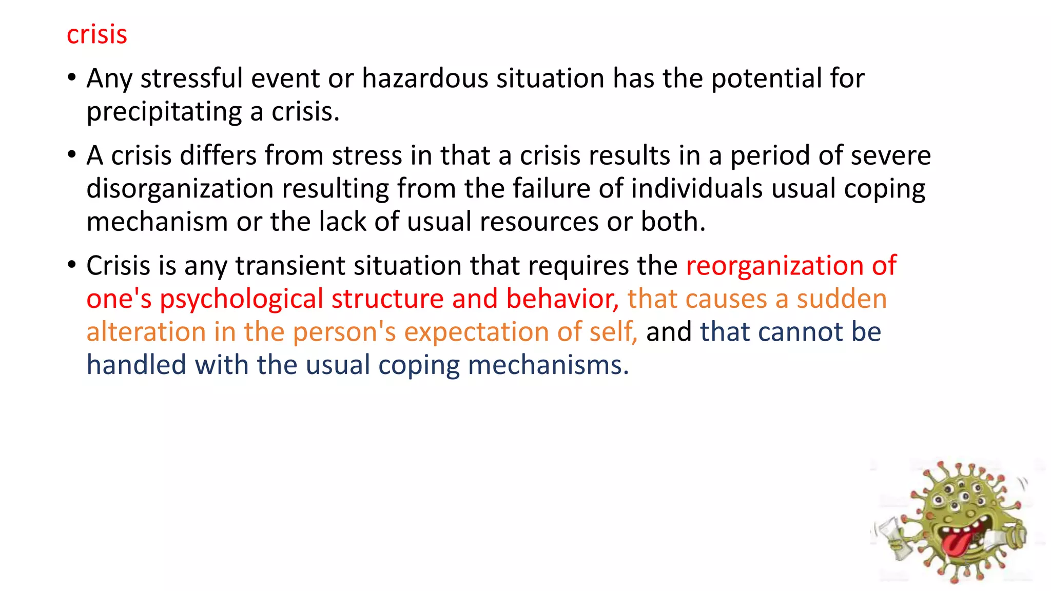 Crisis | PPTX