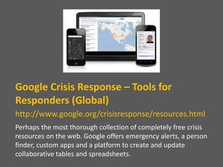 Crisis and Disasters Website Roundup | PDF