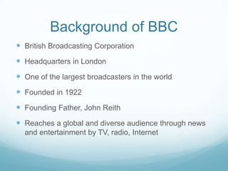 Crisis anaysis bbc | PPT