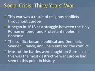 Crisis and absolutism | PPTX