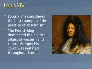 Crisis and absolutism | PPTX