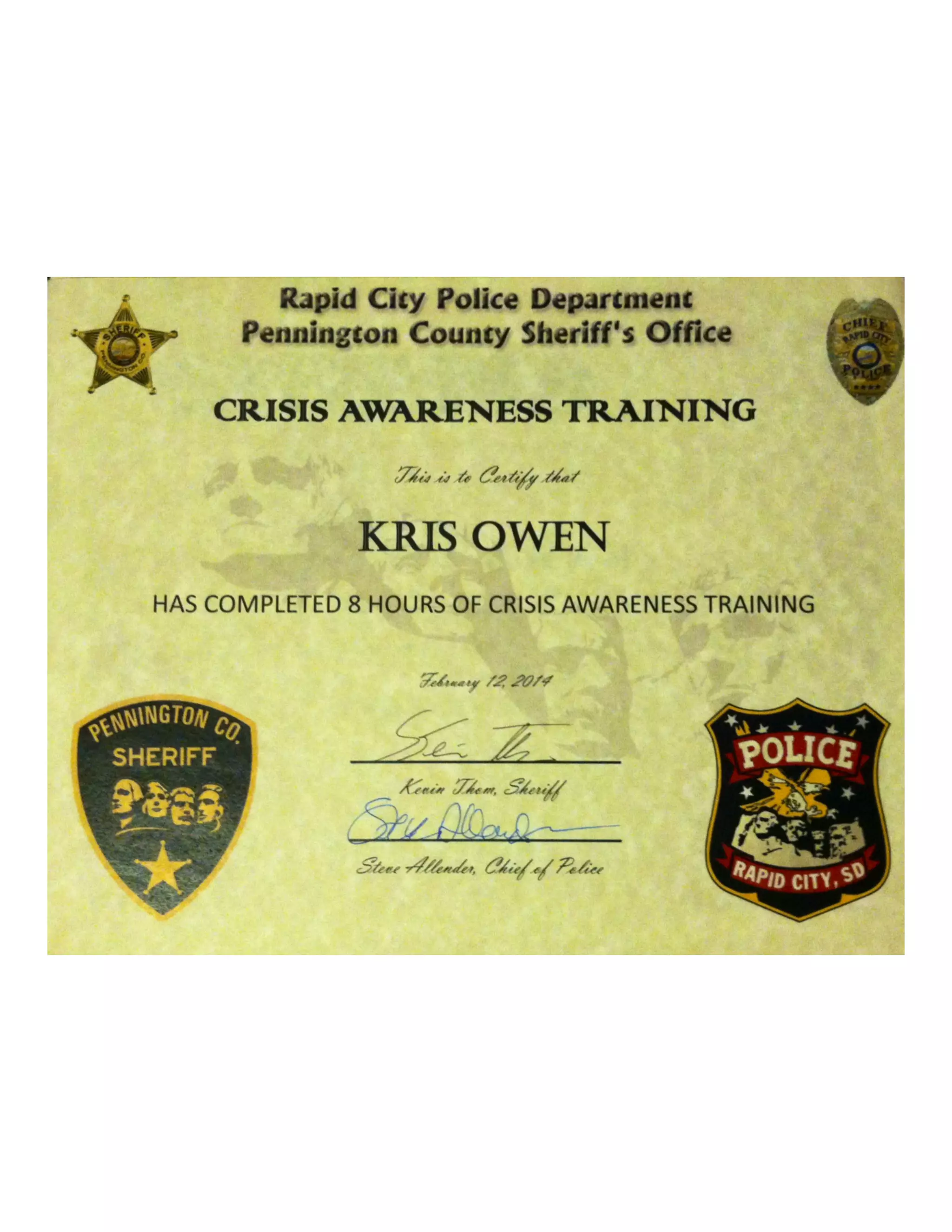Crisis Awareness Training | PDF