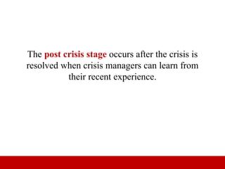 Crisis communication | PPTX