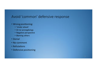 Crisis communication | PDF