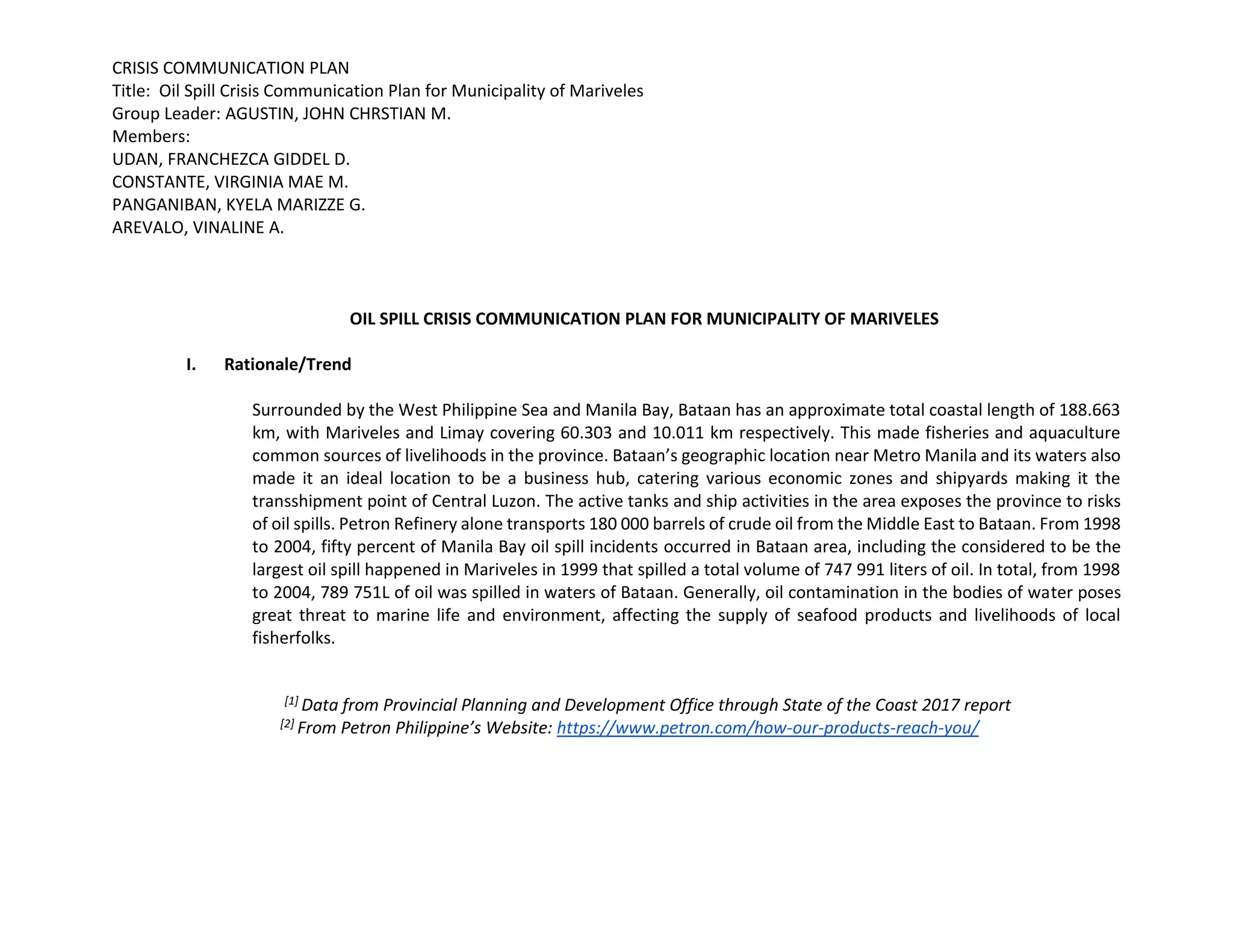 Crisis Communication Plan | PDF