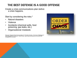 Crisis communications: How to communicate effectively during a crisis ...