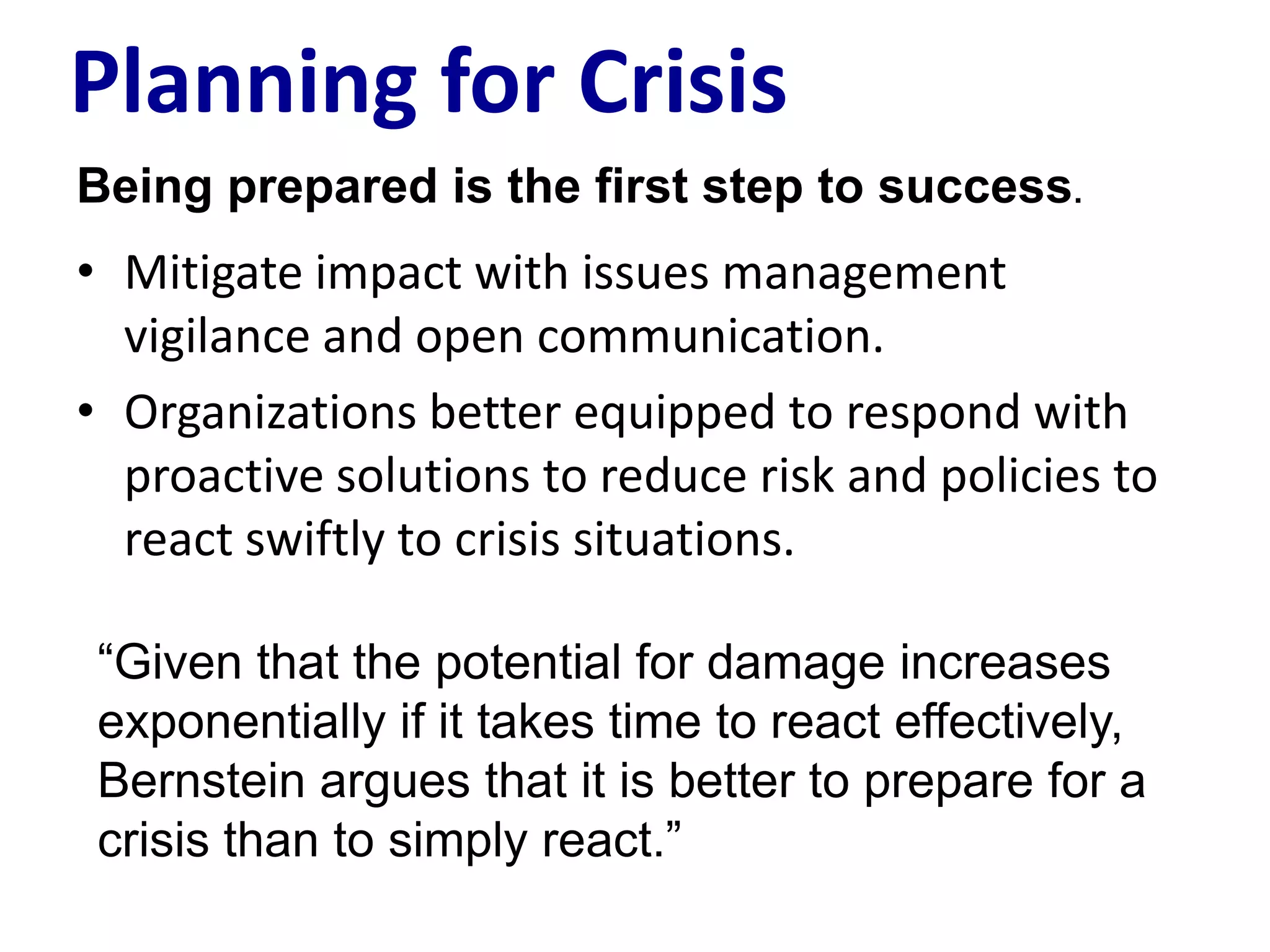 Crisis comunication powerpoint | PPTX