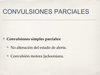 CRISIS CONVULSIVAS | PPT