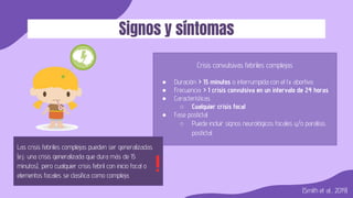 Presentación sobre las crisis convulsivas febriles en pediatria | PDF