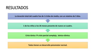 crisis convulsivas y rotavirus en casos clínicos | PPTX