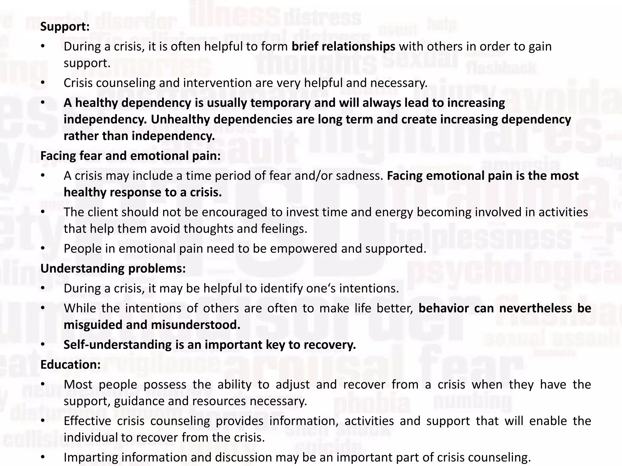 Crisis Counseling and Trauma | PPTX