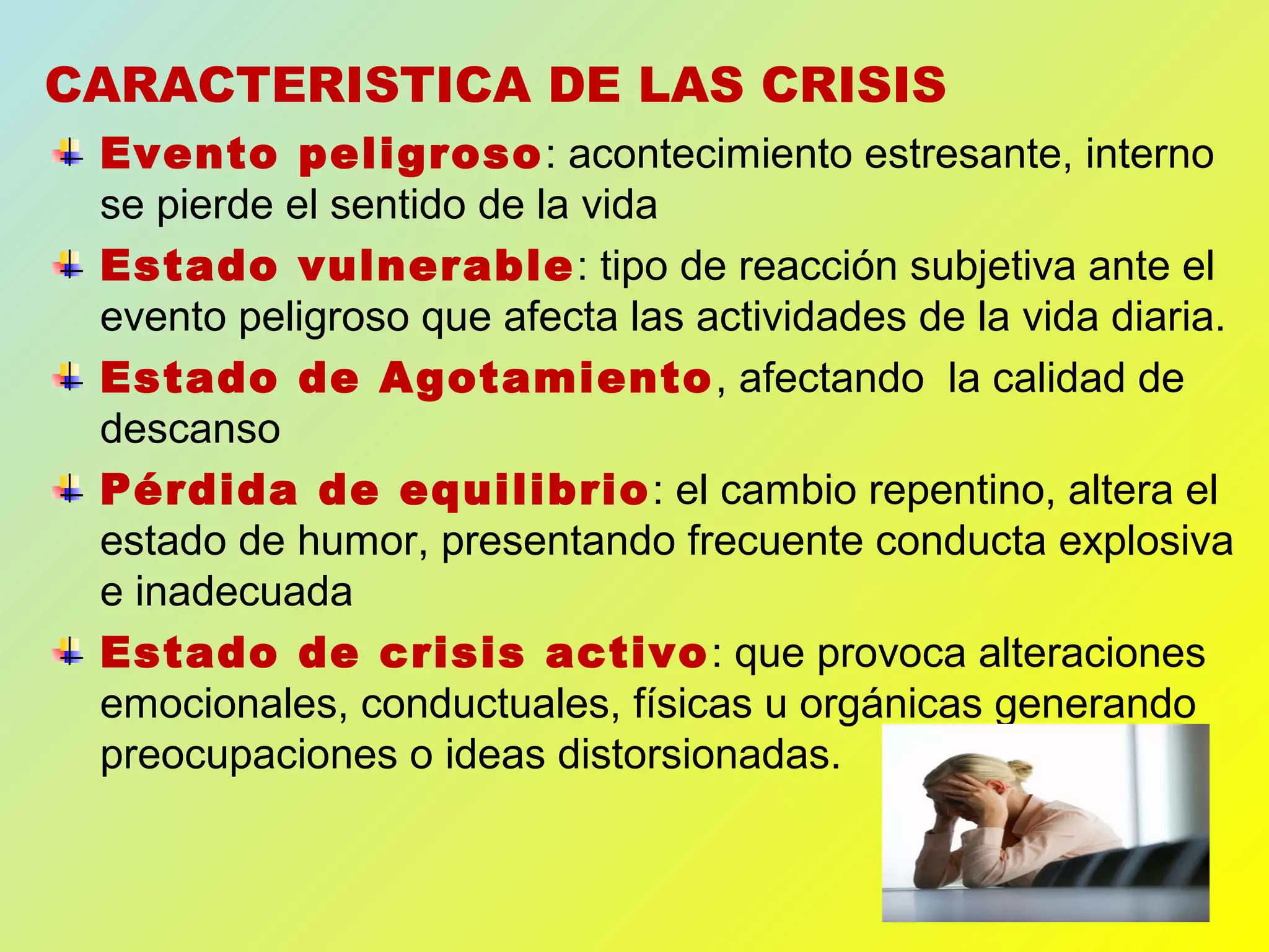 Crisis emocionales | PPT