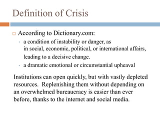 Crisis Fundraising for Libraries | PPTX