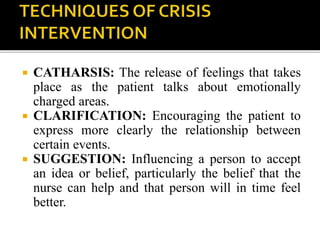 Crisis intervention | PPTX