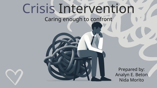 Crisis Intervention- Definition of crisis, Definition of crisis ...