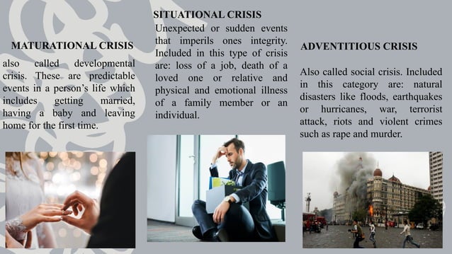 Crisis Intervention- Definition of crisis, Definition of crisis ...