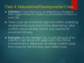 Crisis intervention | PPT