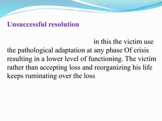 Crisis intervention.Psychiatric Nursing. | PPTX
