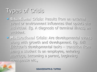 Crisis intervention SBT | PPT