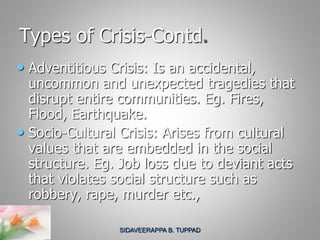 Crisis intervention SBT | PPT