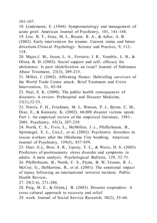 Crisis InterventionAdaptation and coping are a natural part of | DOCX ...