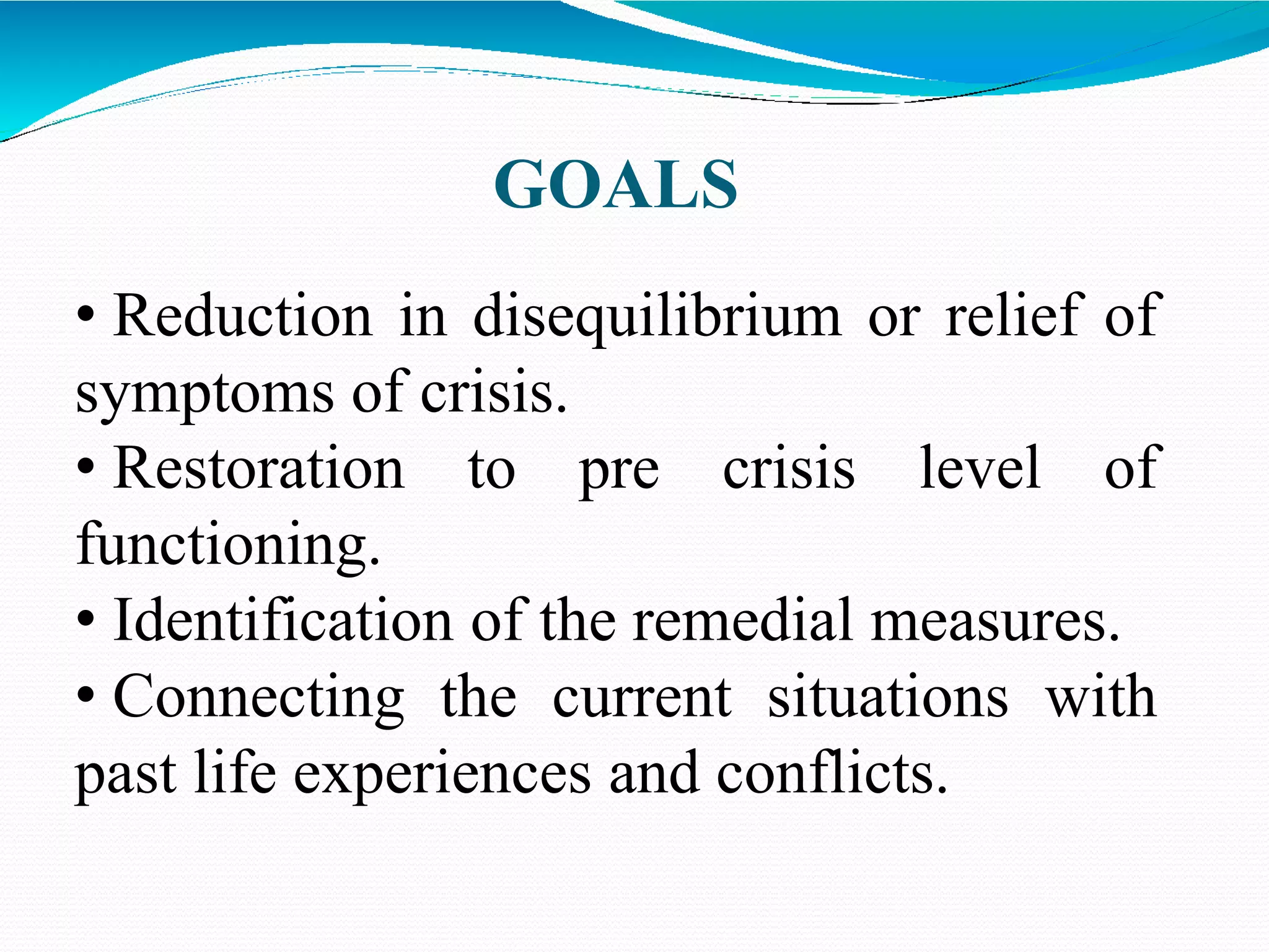 Crisis and crisis intervention | PPTX