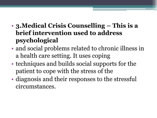 Crisis Intervention PPT.pptx by Dr. Sukhbir Kaur | PPTX | First Aid ...