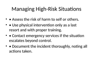 "Comprehensive Crisis Intervention Training: Strategies for Safety, De ...