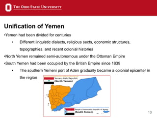 Crisis in Yemen Presentation.ppt
