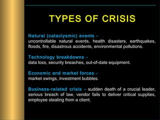 Crisis management | PPT