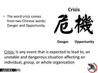 Crisis management | PPTX