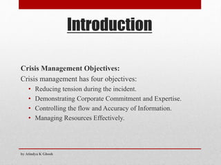 Crisis management | PPTX