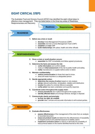 Crisis management | PDF