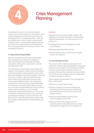 Crisis management of critical incidents | PDF