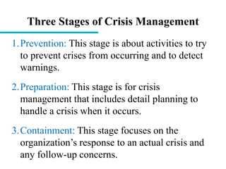 Crisis management plan | PPTX