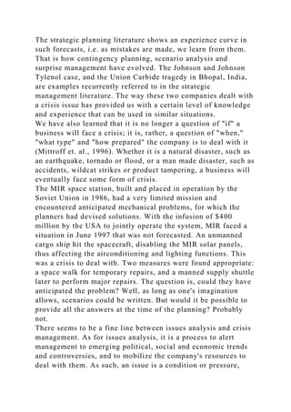 Crisis management prevention, diagnosis and interventionKash, T.docx