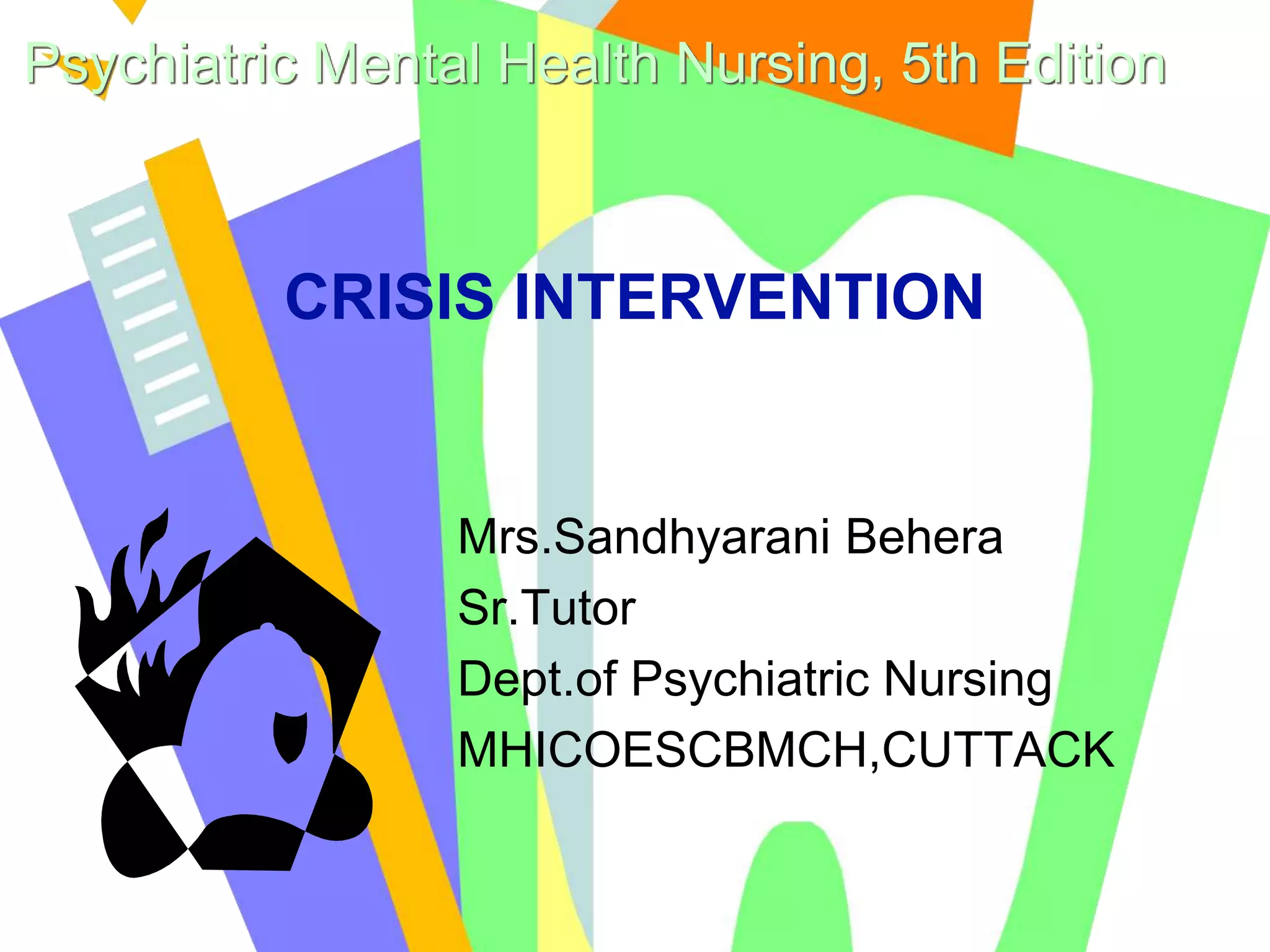 Crisis nursing intervention | PPT