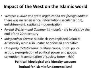 Crisis of modernization in the islamic word 2020 (1) | PPTX