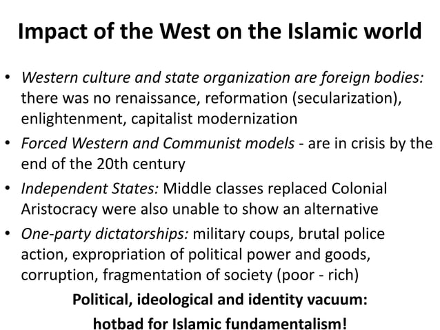 Crisis of modernization in the islamic word 2020 (1) | PPT