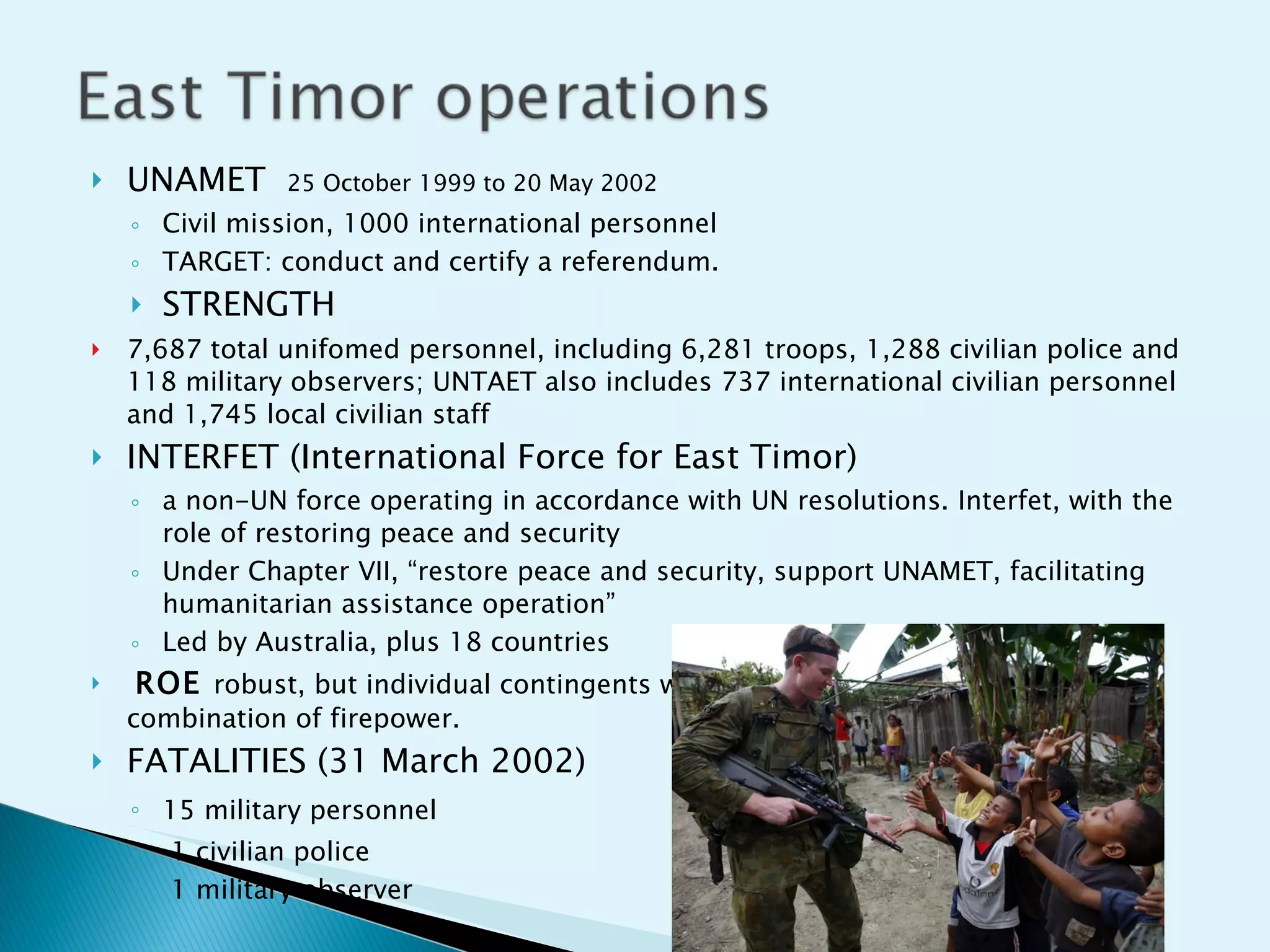 Crisis Managment UN's missions | PPT | War and Conflicts