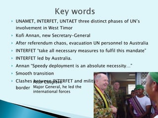 Crisis Managment UN's missions | PPT | War and Conflicts