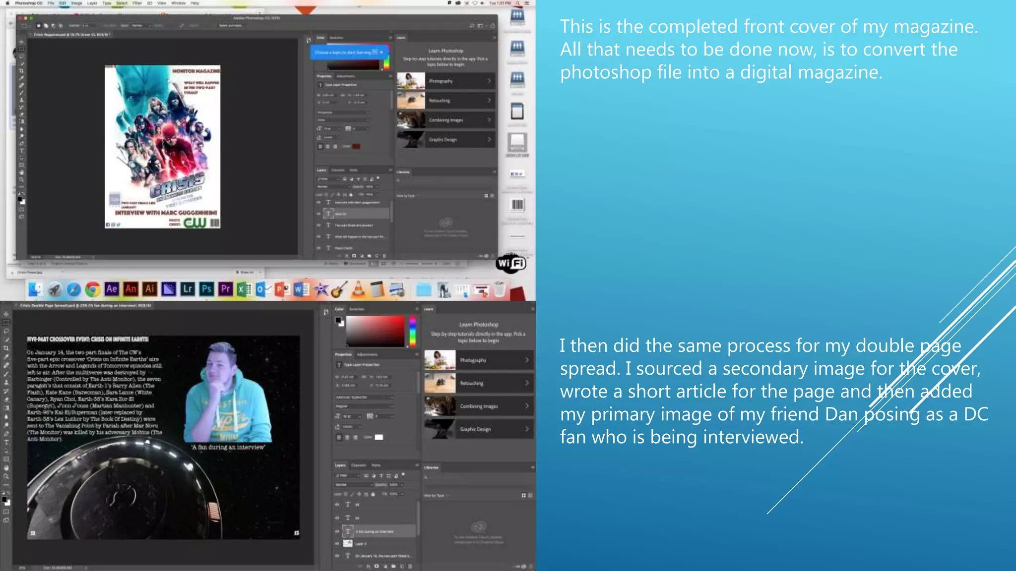 Digital Magazine Production Log | PPT