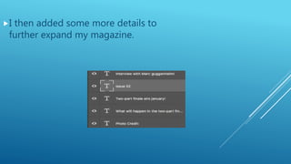 Digital Magazine Production Log | PPT