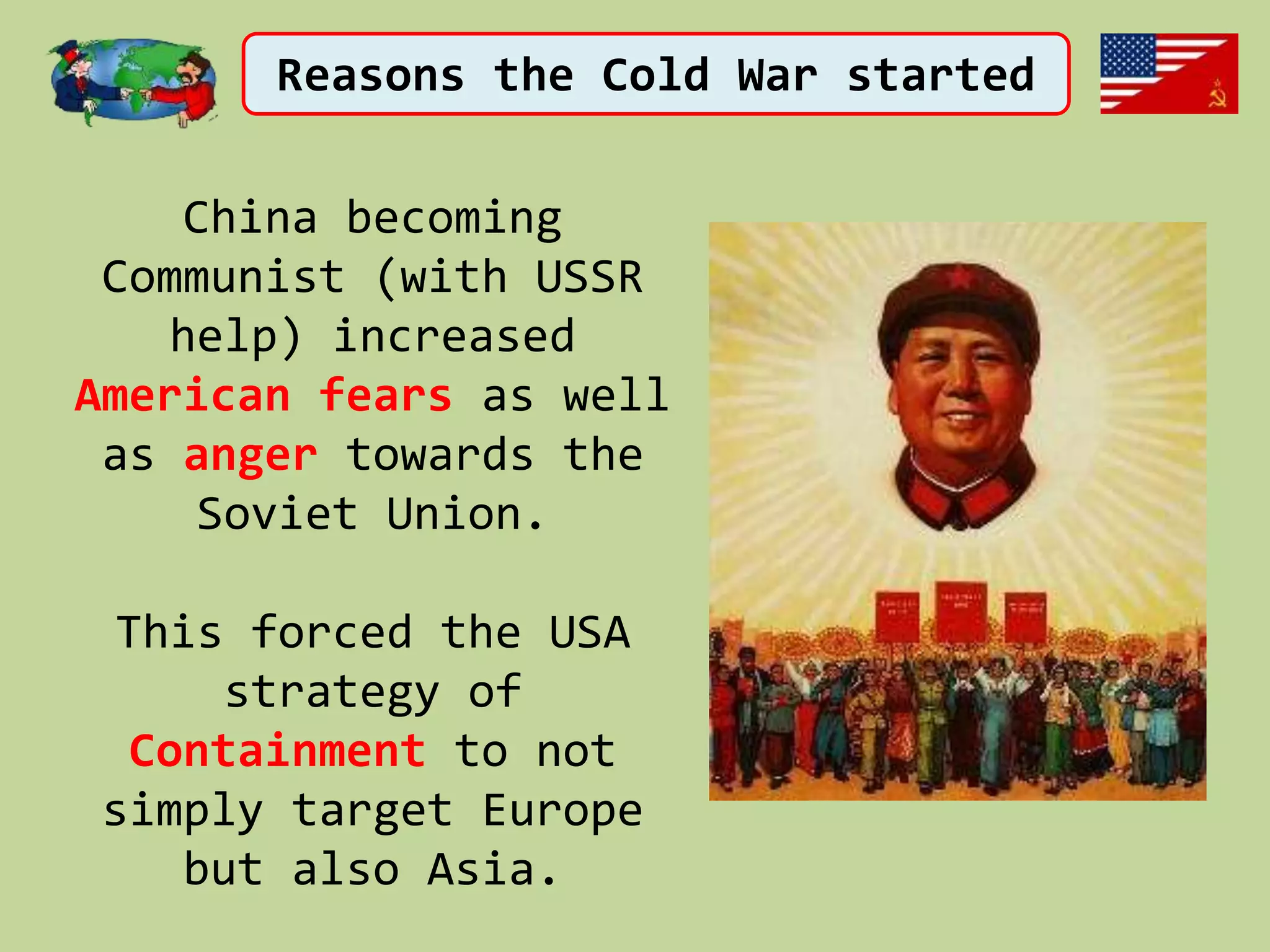 Causes of the Cold War - Crisis over Korea | PPTX