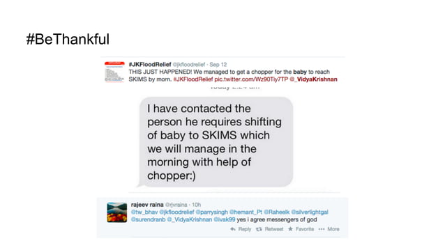 The #JKFloodRelief.org story and Lessons Learned - 2 | PPT