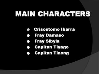 Crisostomo ibarra | PPTX