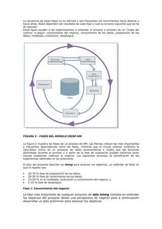 Metodología de Data Mining CRISP | PDF