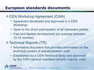 Standardisation and certification basics | PPTX