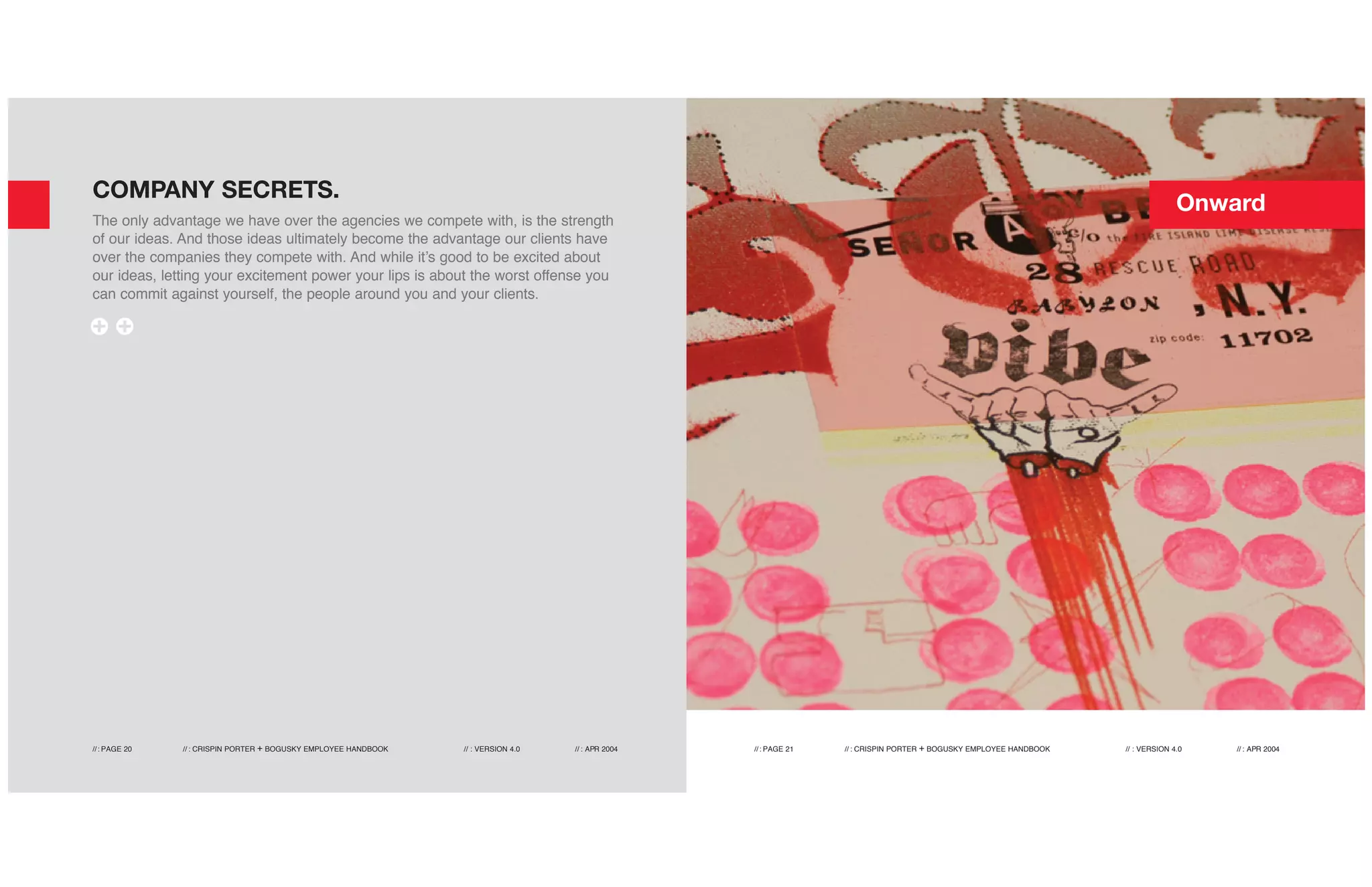 Crispin Porter Bogusky Employee Handbook | PDF