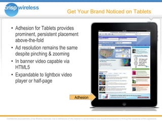 iPad Advertising Best Practices | PPT
